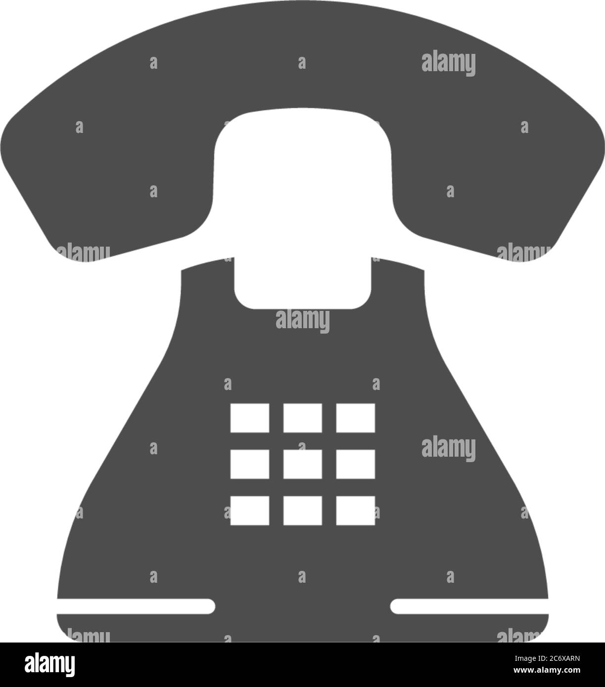 Phone icon logo vector template Stock Vector Image & Art - Alamy