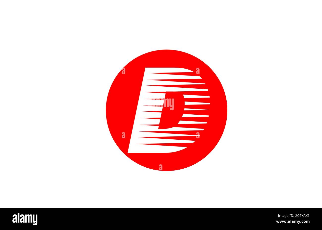 alphabet letter logo D icon for business and company. Simple icon ...