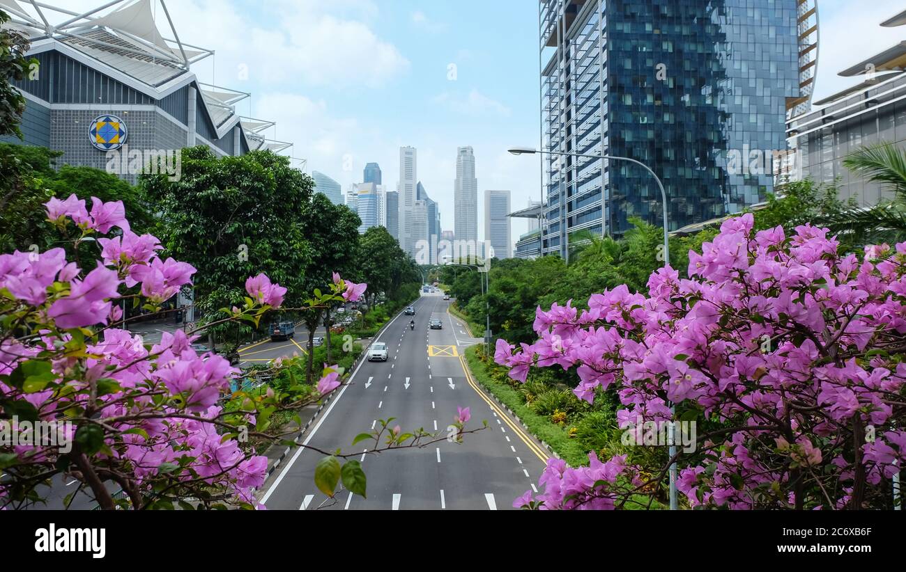 Singapore is known as the garden city Stock Photo - Alamy