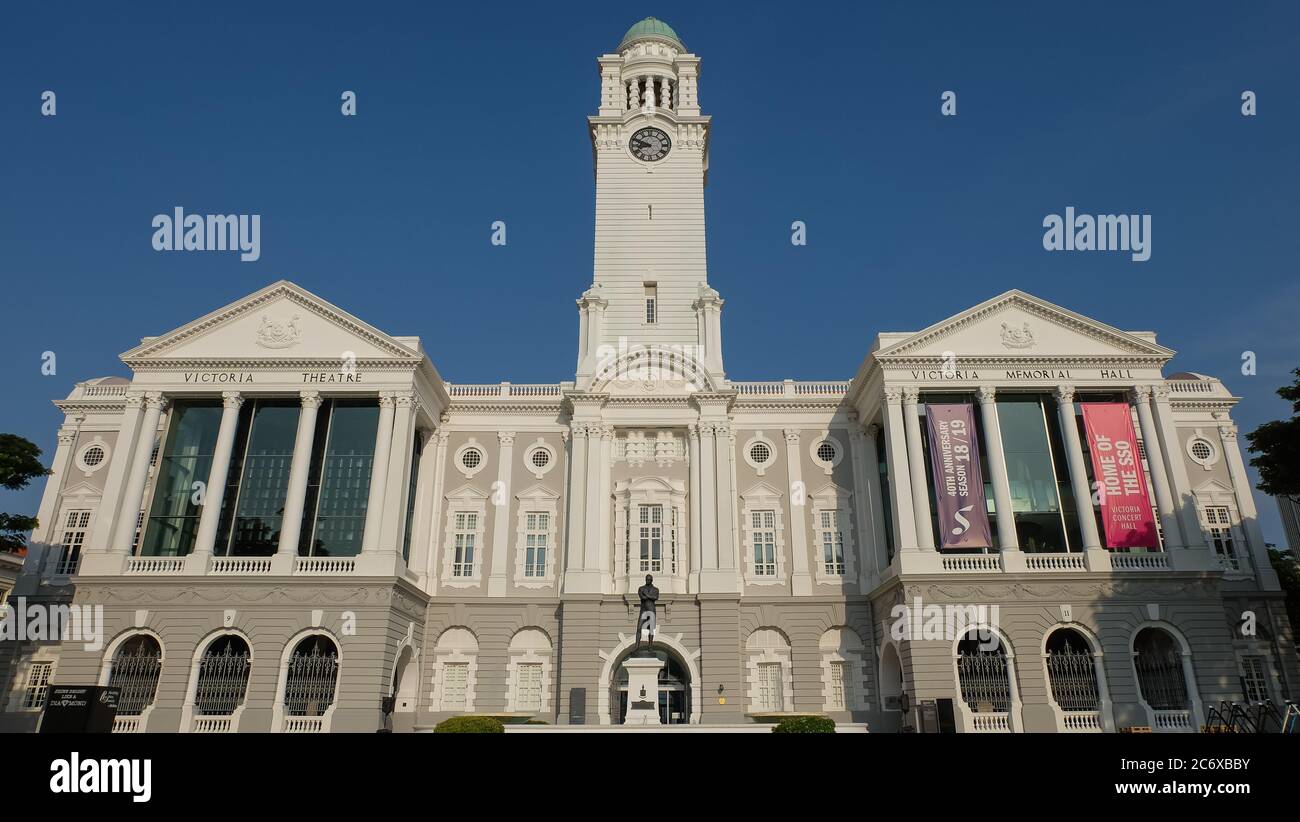 Victoria Theatre and Concert Hall, Singapore Stock Photo - Alamy