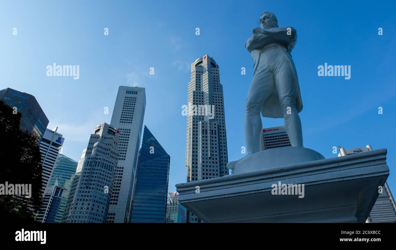 Temasek building hi-res stock photography and images - Alamy