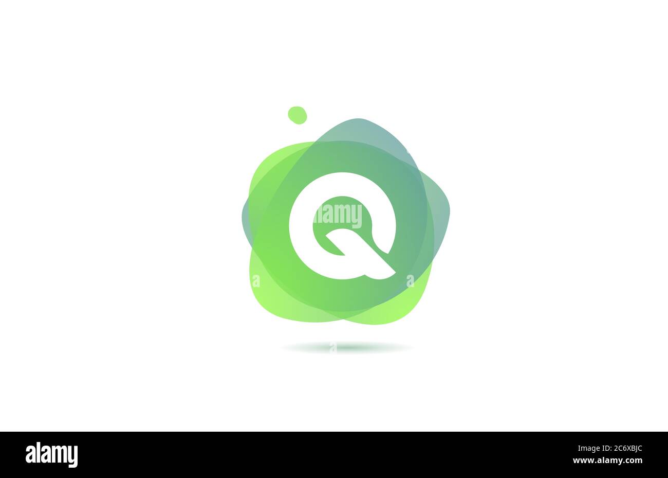 Q alphabet letter logo for business and company with gradient design ...
