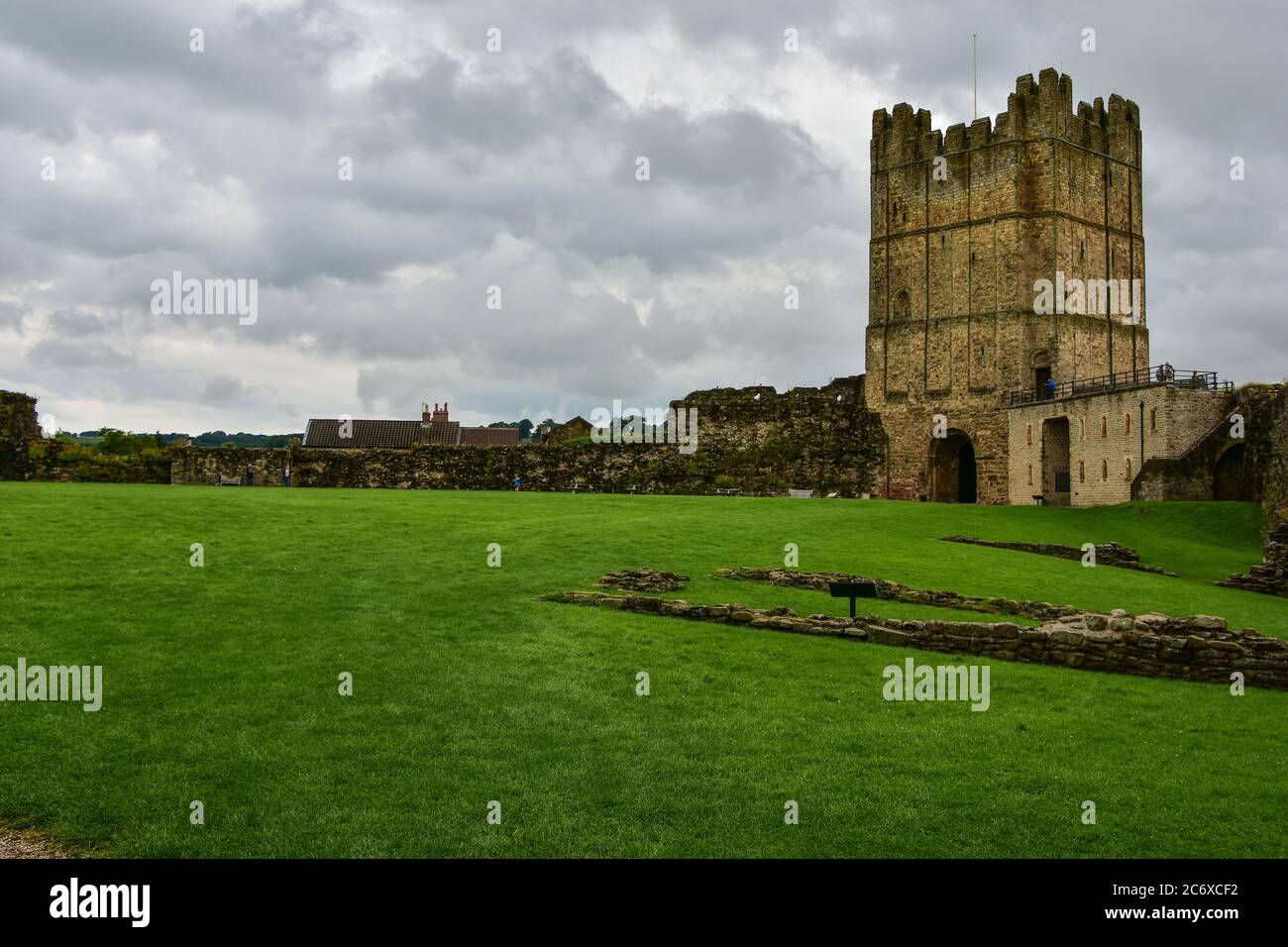 Richmond Castle in Richmond, England Stock Photo - Alamy