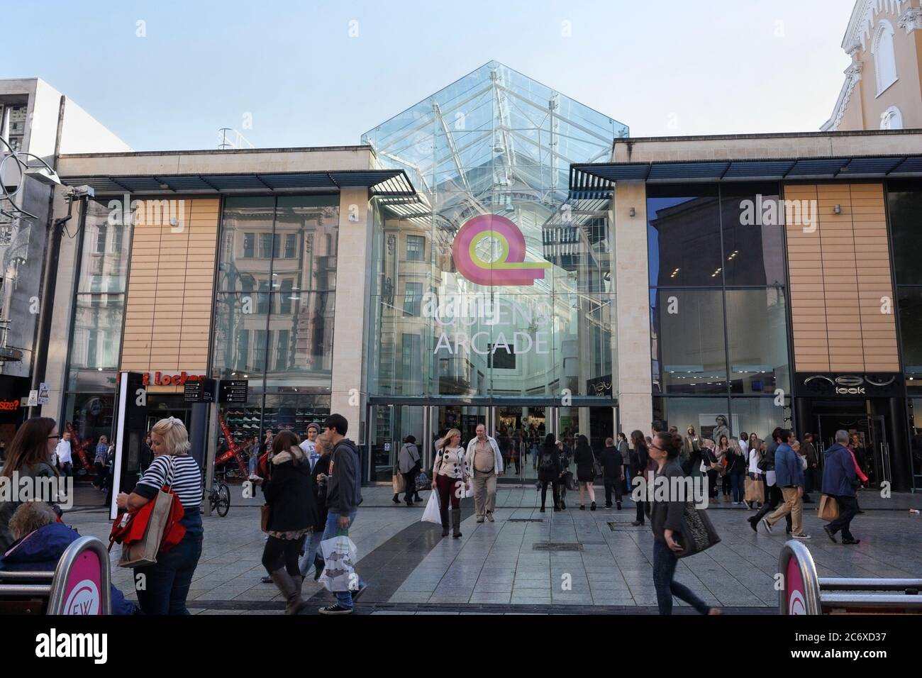 Queens arcade shopping centre hi-res stock photography and images - Alamy