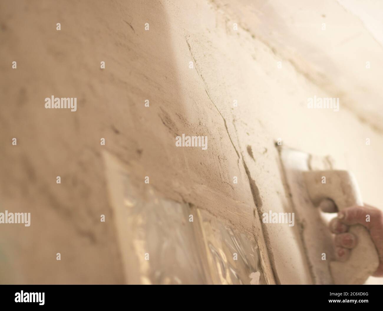 Building renovation works in appartment showing refurbishments works by ...