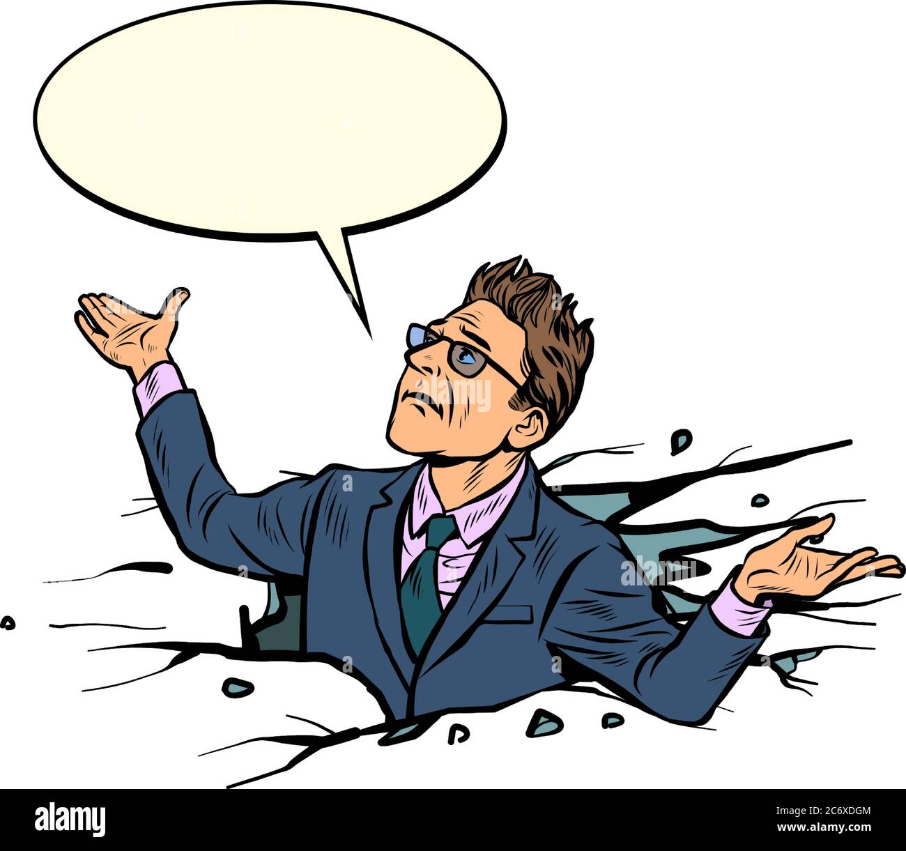 Looking through hole Cut Out Stock Images & Pictures - Alamy