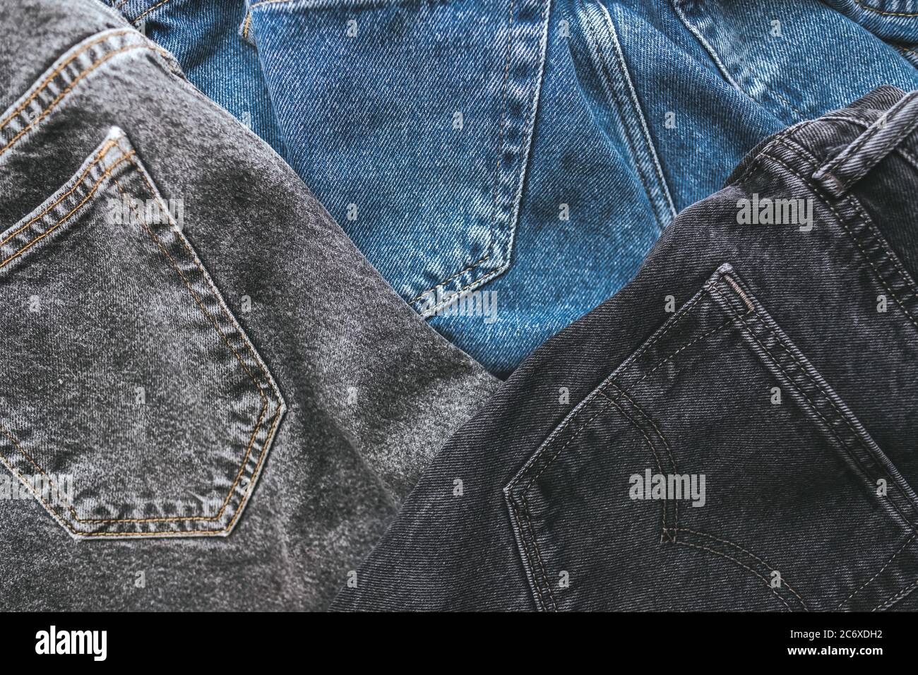 Jeans fashion background Stock Photo - Alamy