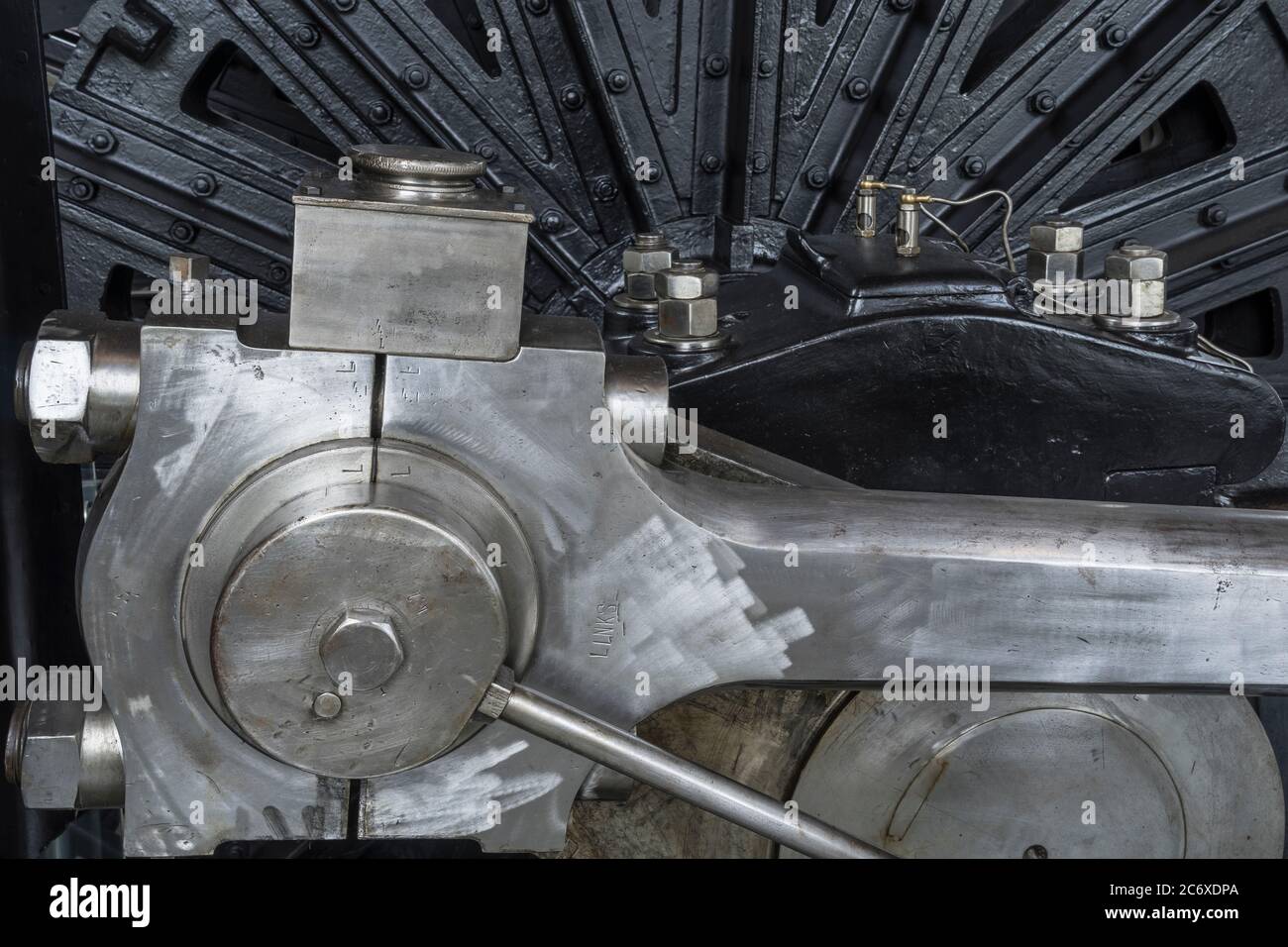 detail of an old steam engine Stock Photo - Alamy