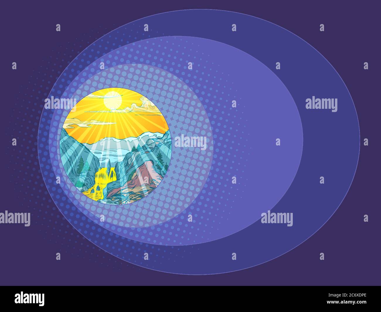 Resort spring Stock Vector Images - Alamy