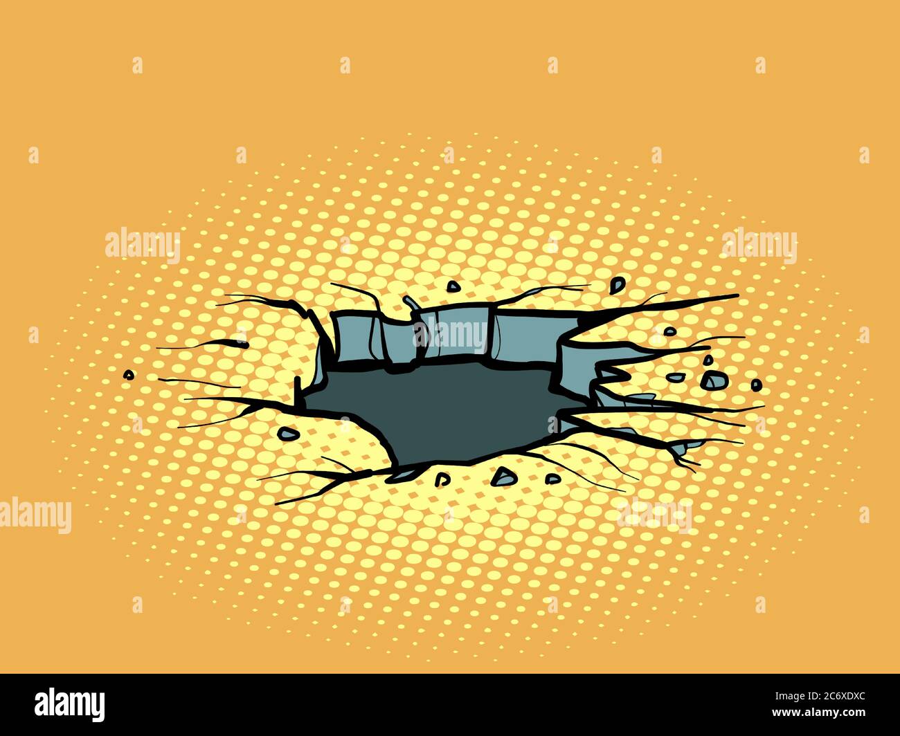 Hole interior Stock Vector Images - Alamy