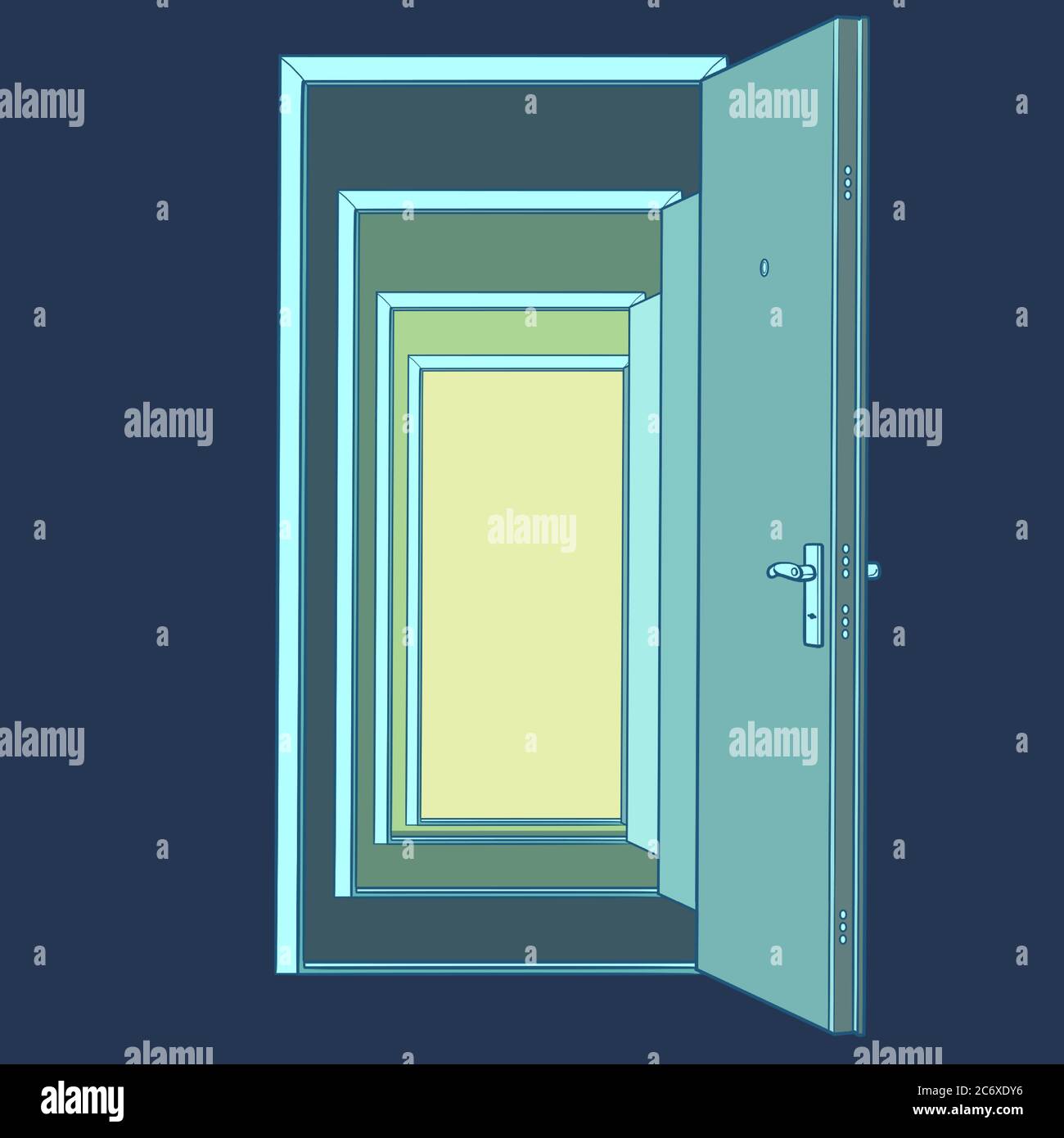 Doors open entrance hi-res stock photography and images - Alamy