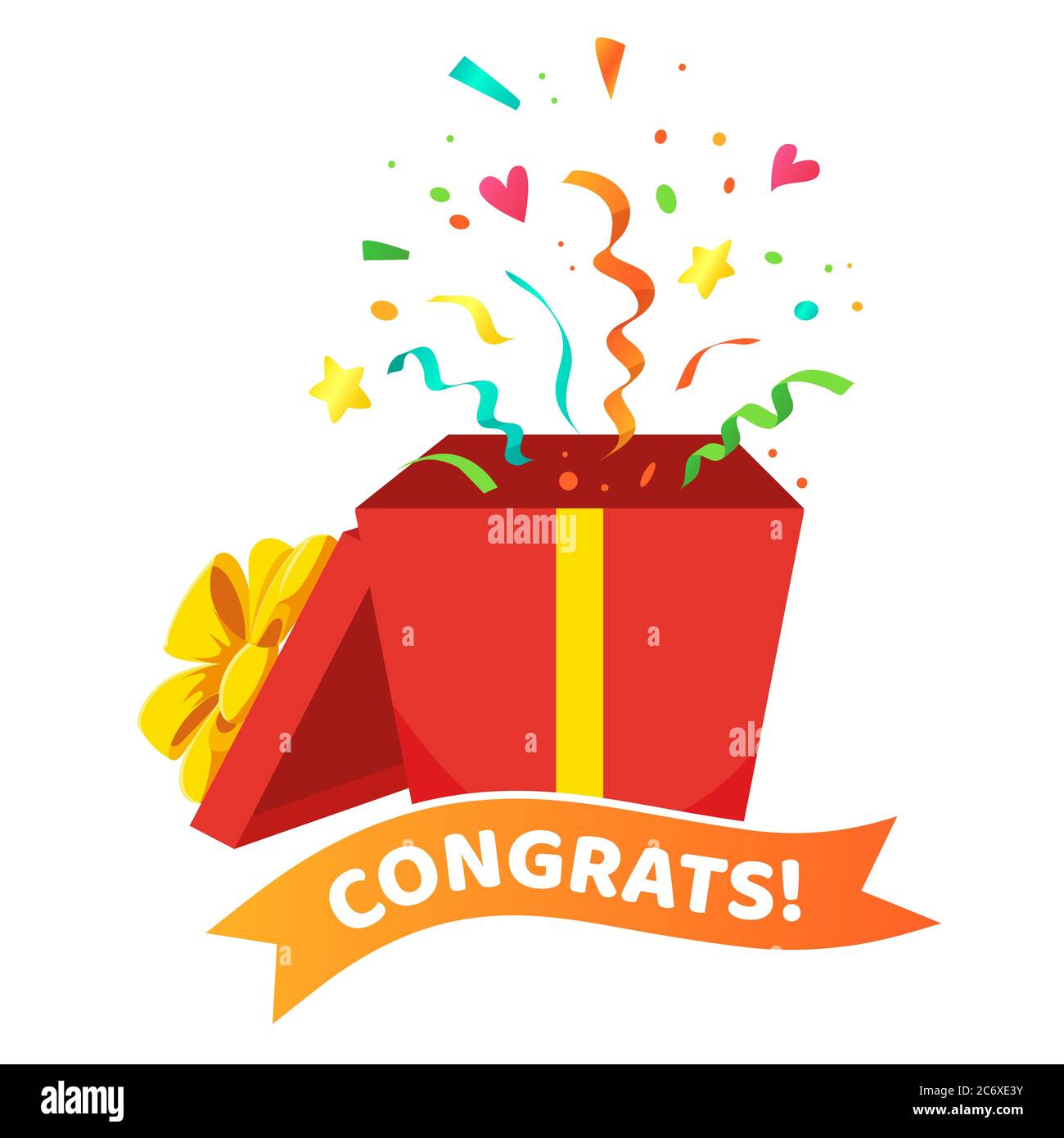 Open Gift Box Clipart