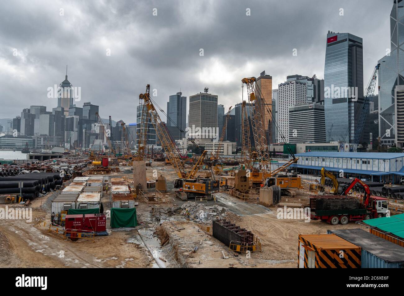 Hong kong redevelopment hi-res stock photography and images - Alamy