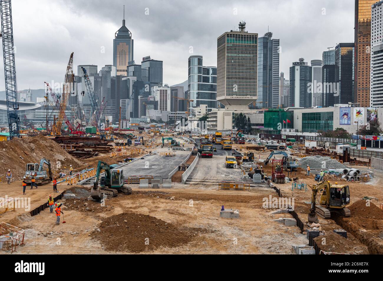 Hong kong redevelopment hi-res stock photography and images - Alamy