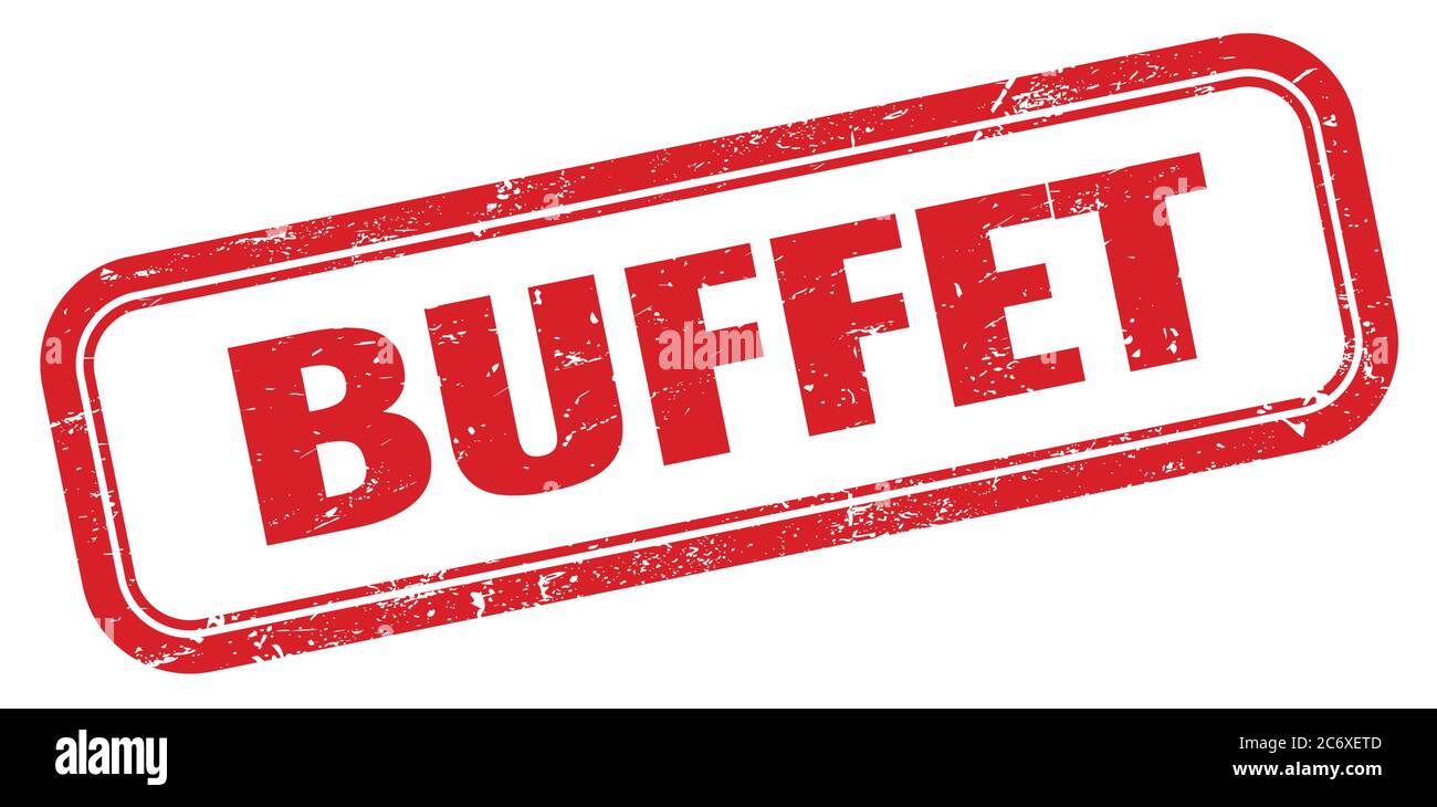 Buffet stamp Cut Out Stock Images & Pictures - Alamy