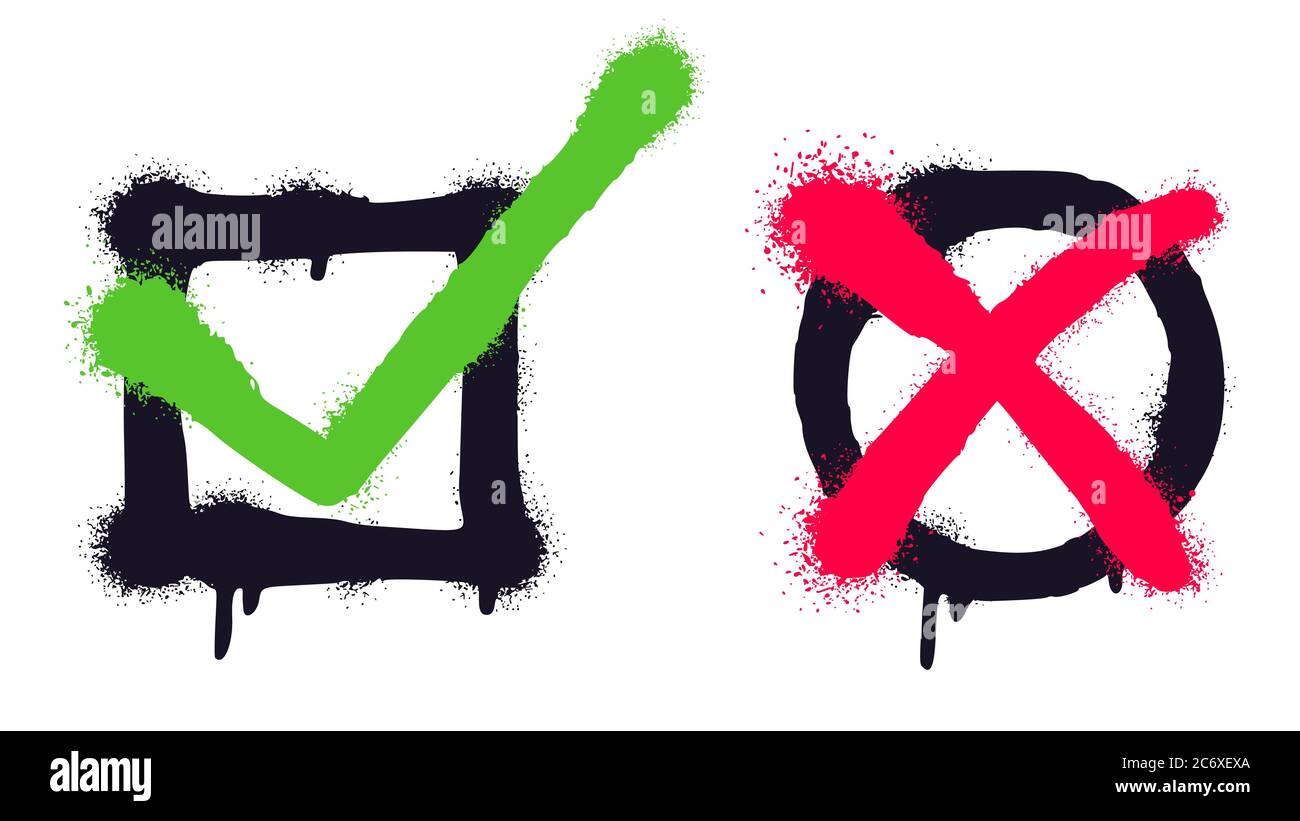 Graffiti ok Stock Vector Images - Alamy