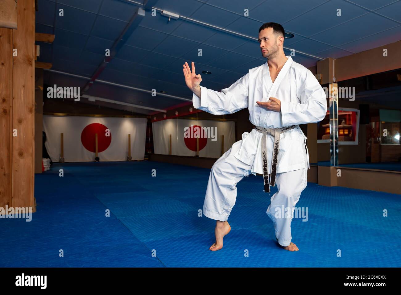 Tatami karate hi-res stock photography and images - Alamy