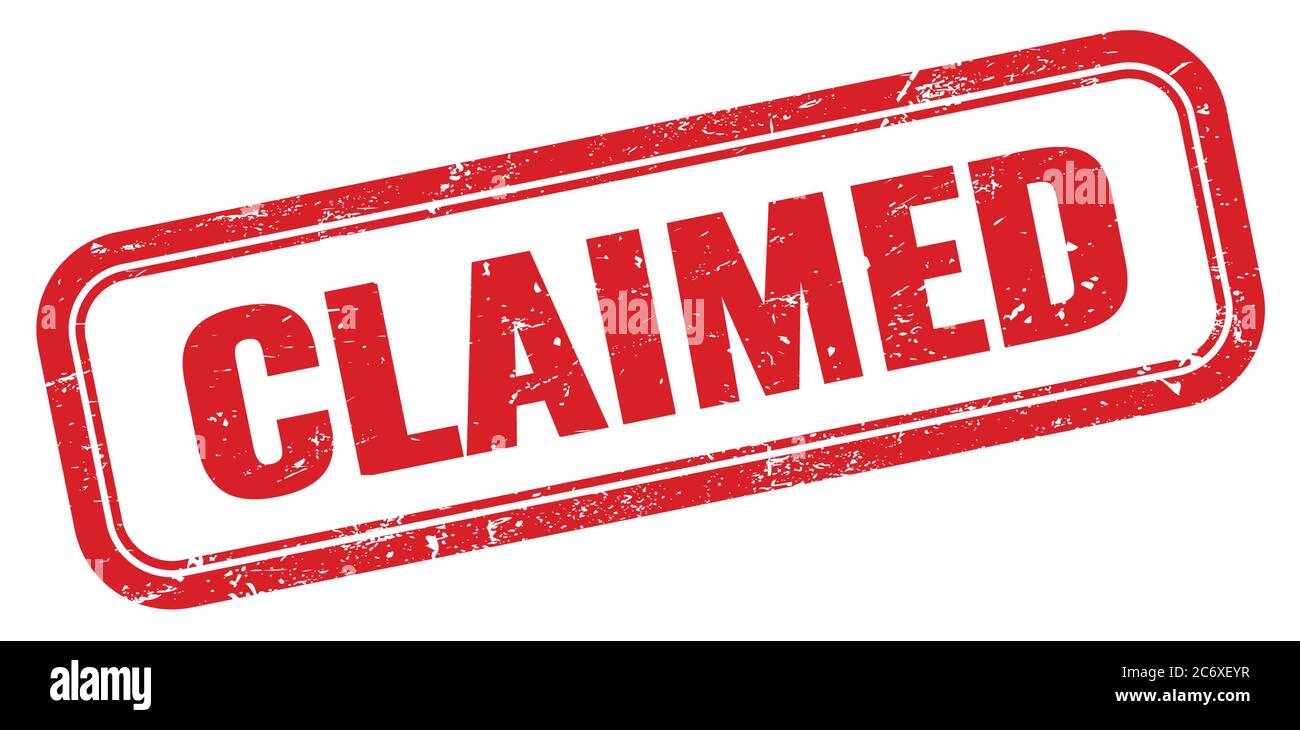 Claimed word hi-res stock photography and images - Alamy