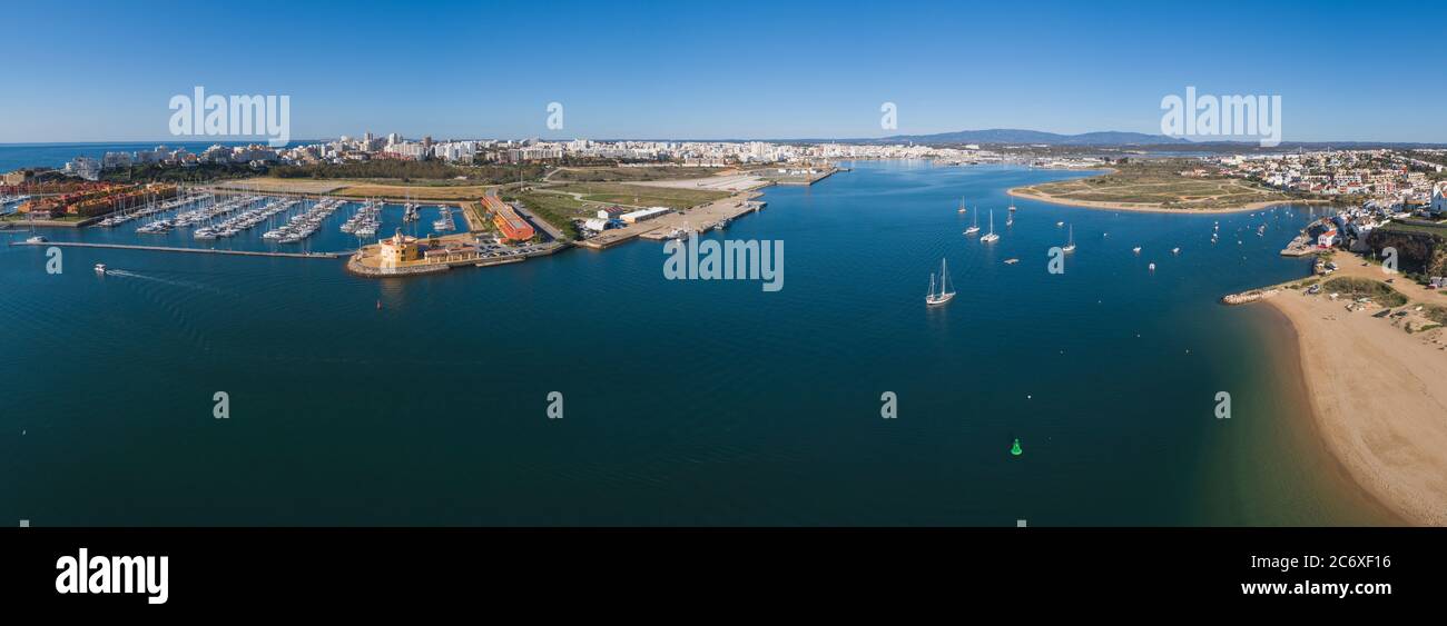 Aerial view port praia hi-res stock photography and images - Alamy