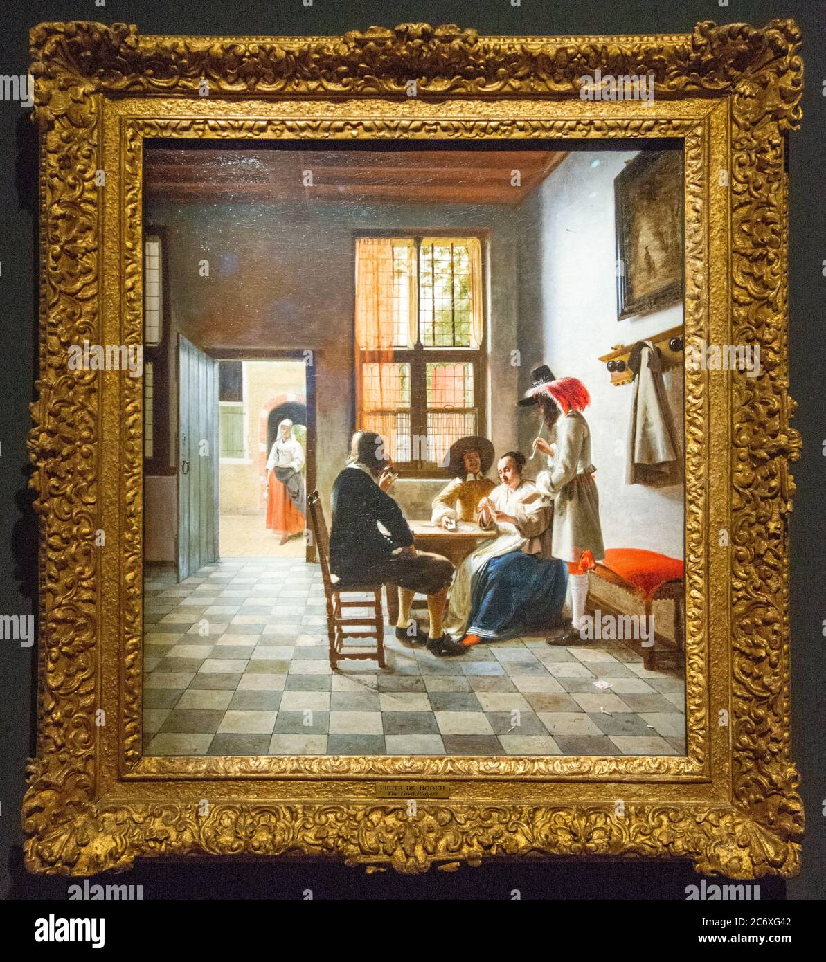 painting by Pieter de Hooch Stock Photo - Alamy