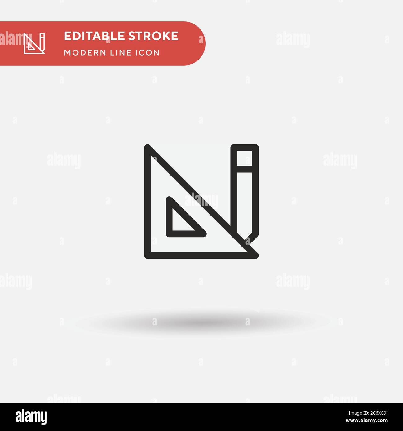 Angle Simple vector icon. Illustration symbol design template for web ...