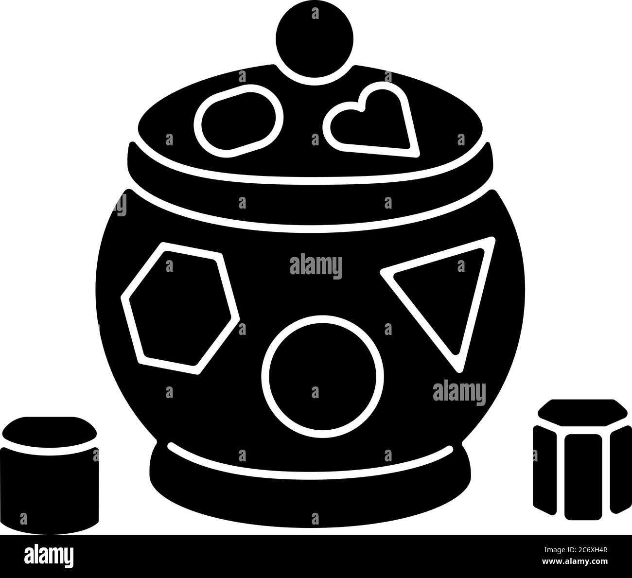 Shape sorting cube Stock Vector Images - Alamy