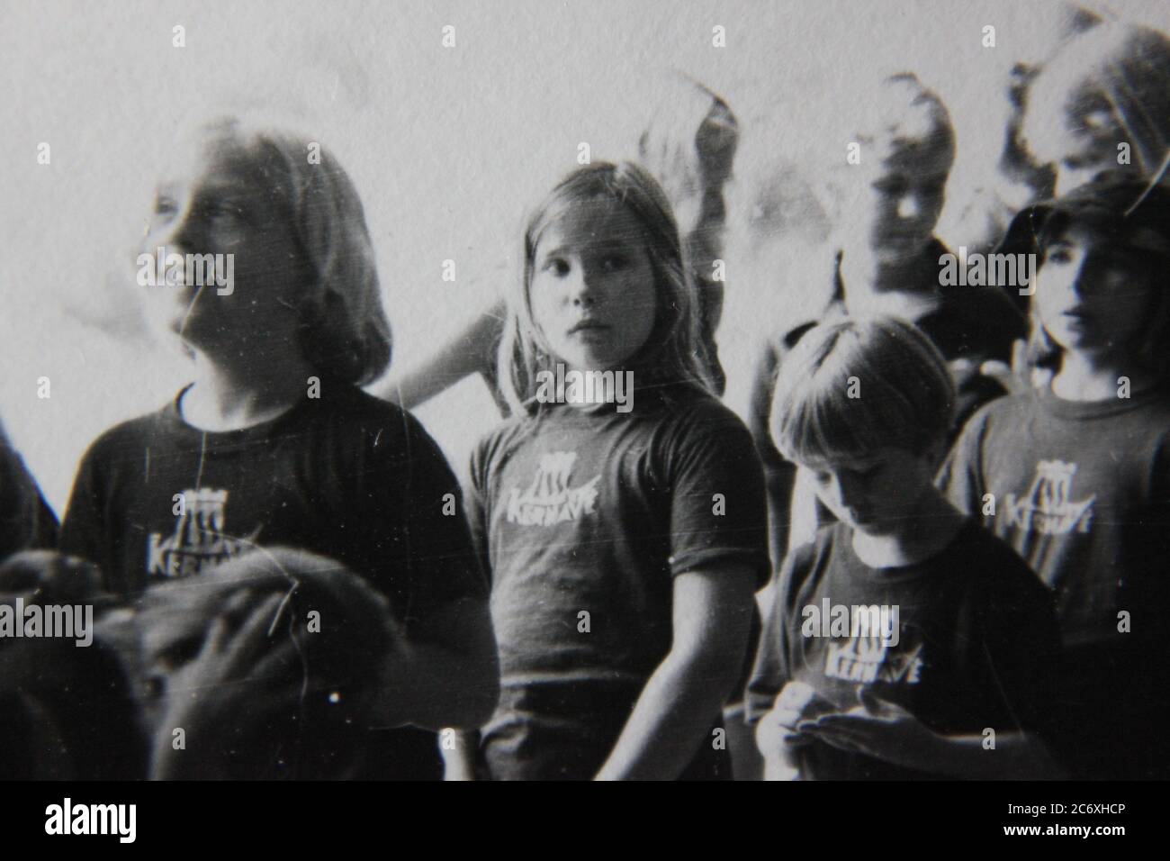 Fine 70s vintage black and white lifestyle photography of girls ...