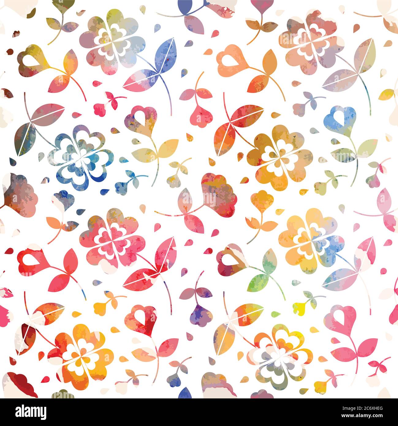 Floral pattern 1 Stock Vector Image & Art - Alamy