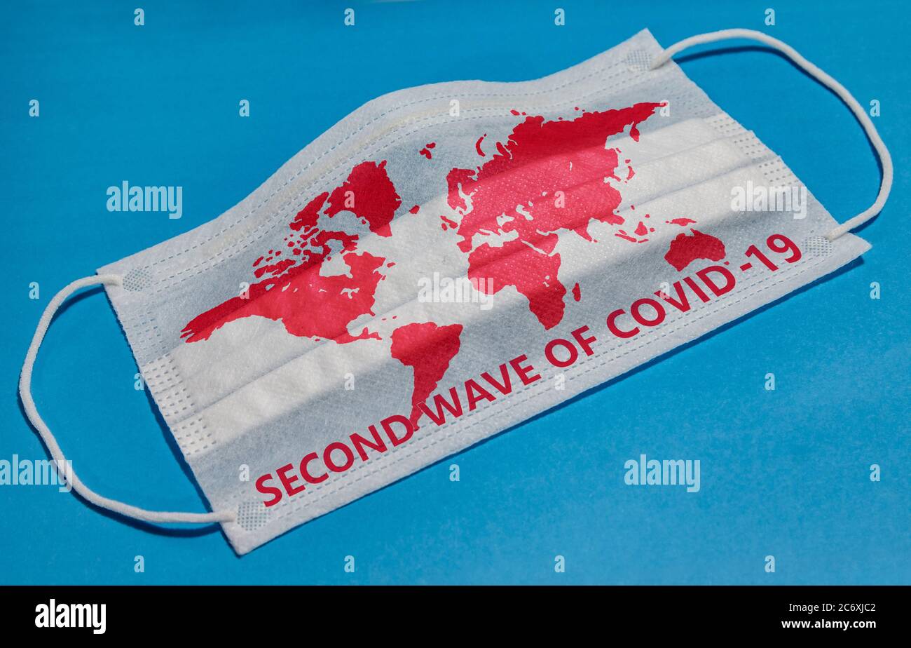 Medical mask world map hi-res stock photography and images - Alamy