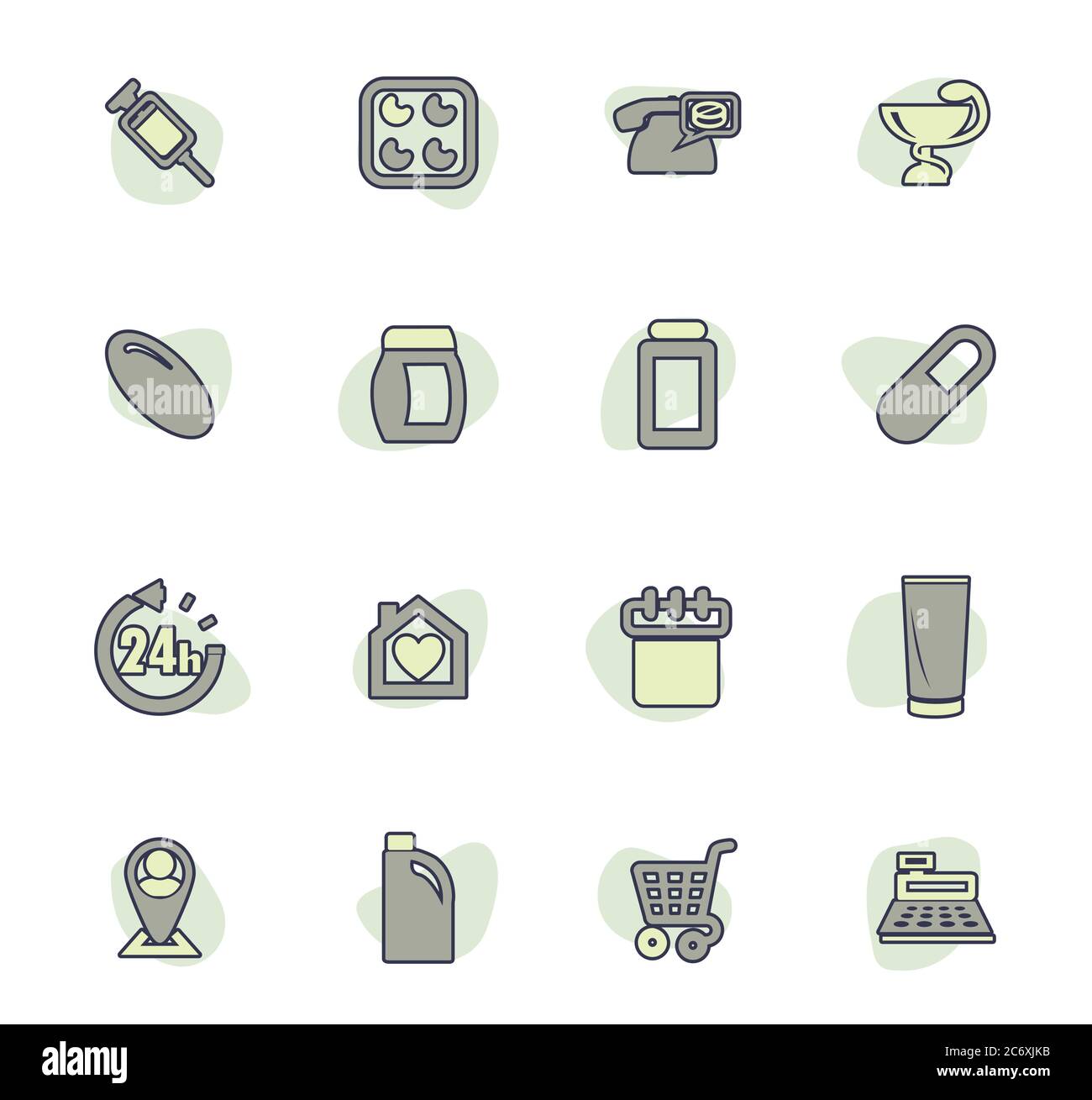 Medical retail store Stock Vector Images - Alamy