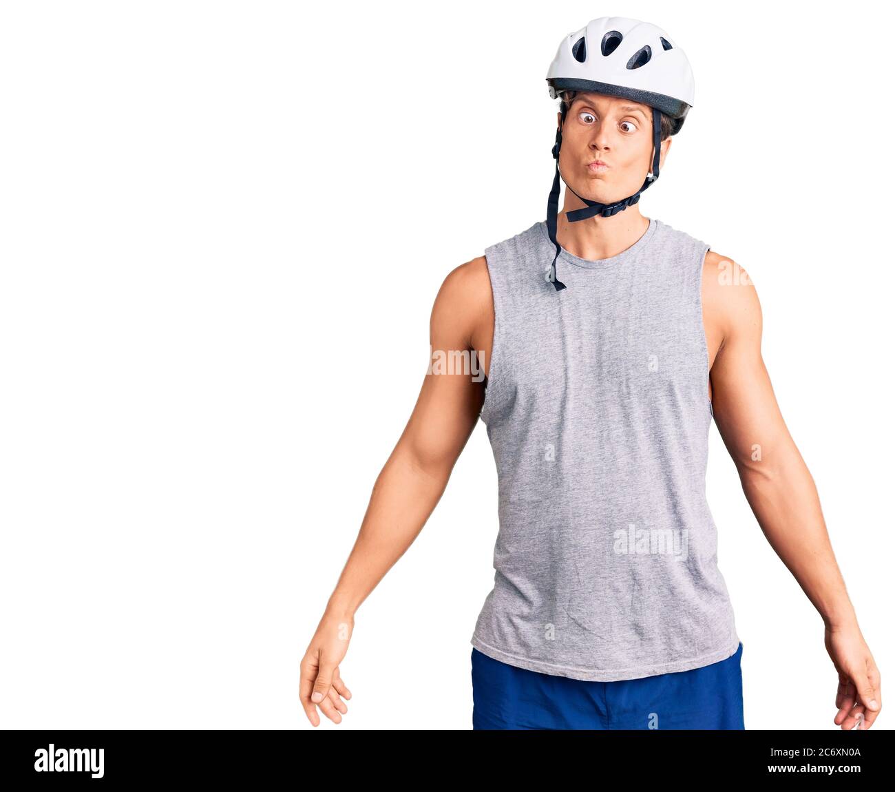 Man making kiss face Cut Out Stock Images & Pictures - Alamy