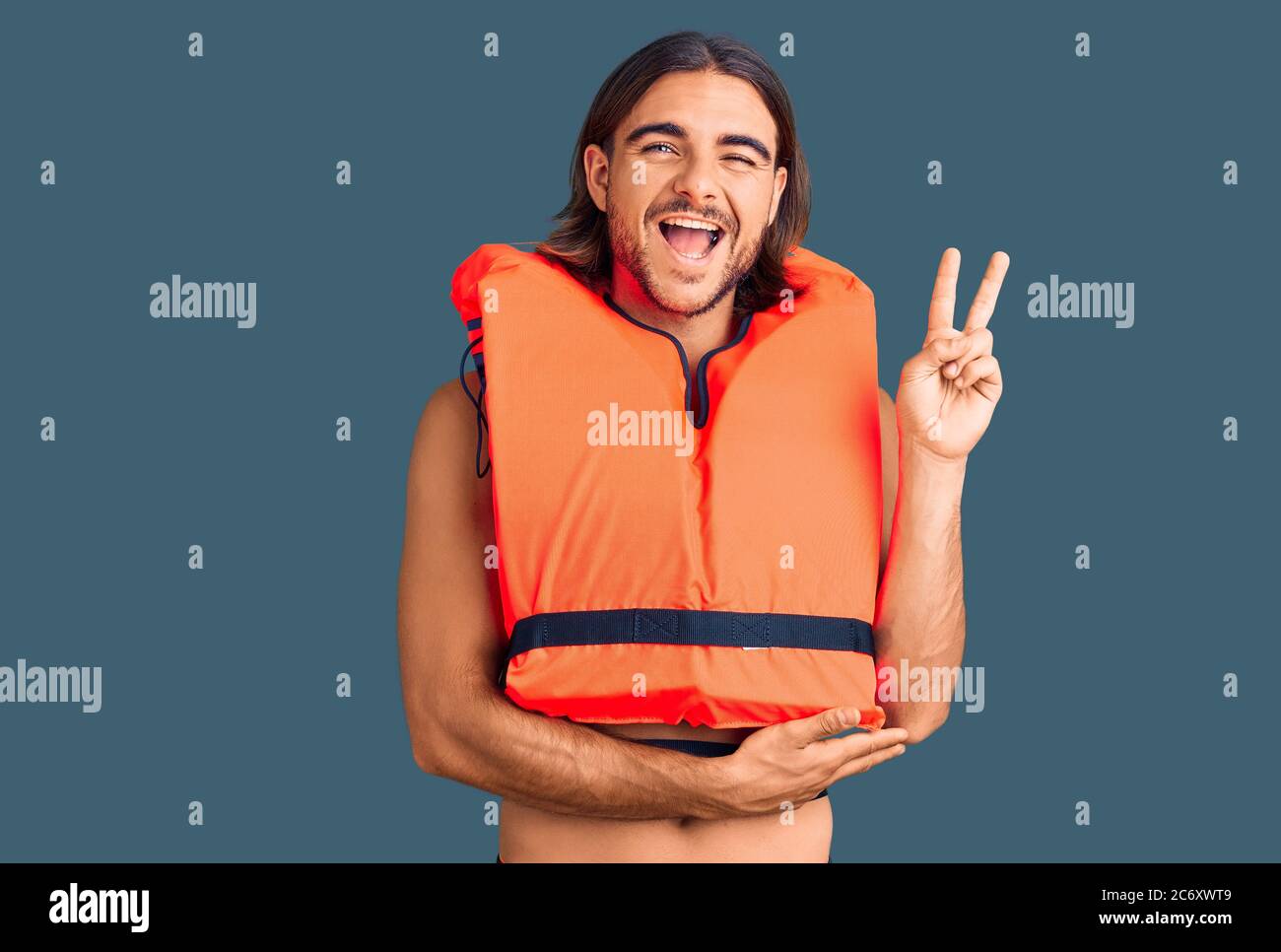 Lifejacket sign hi-res stock photography and images - Alamy