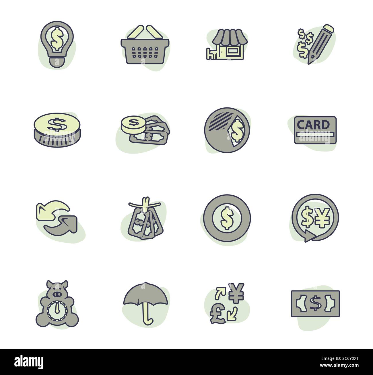 E-commers icons set Stock Vector Image & Art - Alamy