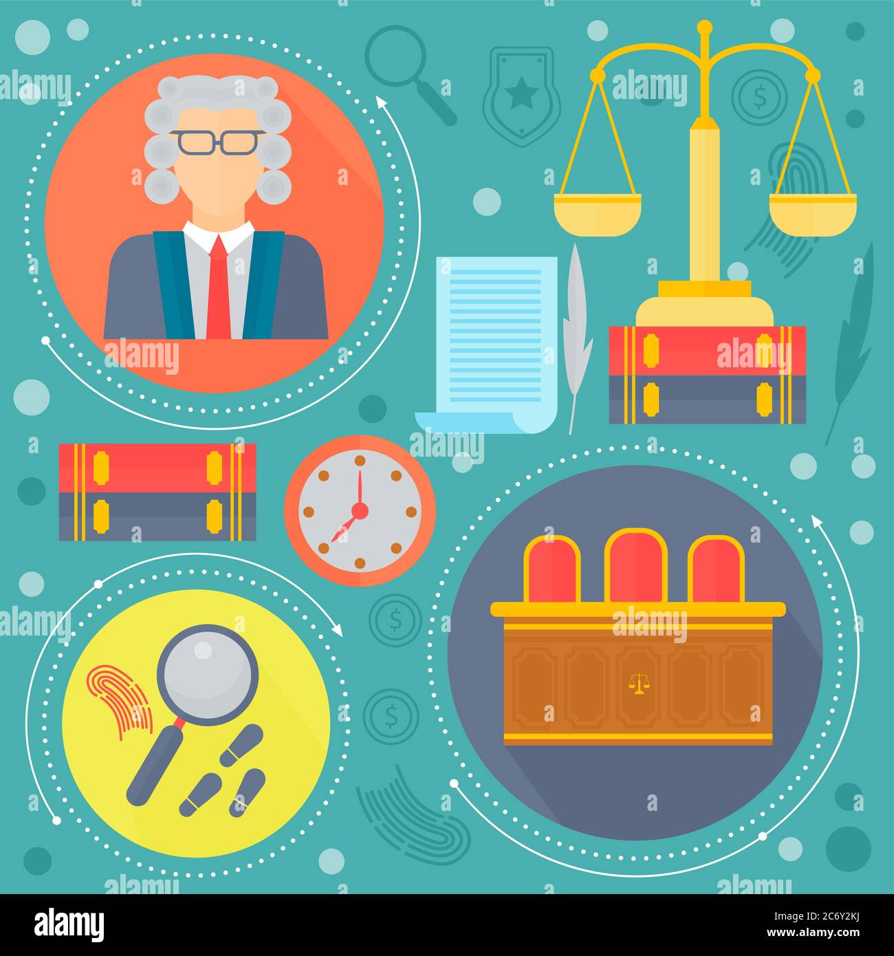 Jury rights Stock Vector Images - Alamy