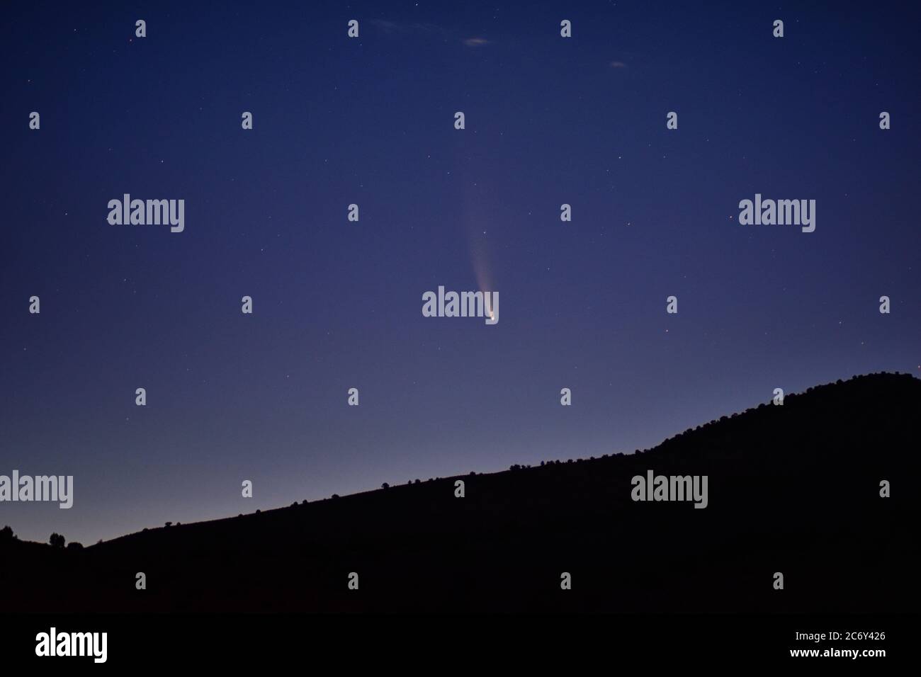 Stars rising from the mountains hi-res stock photography and images - Alamy