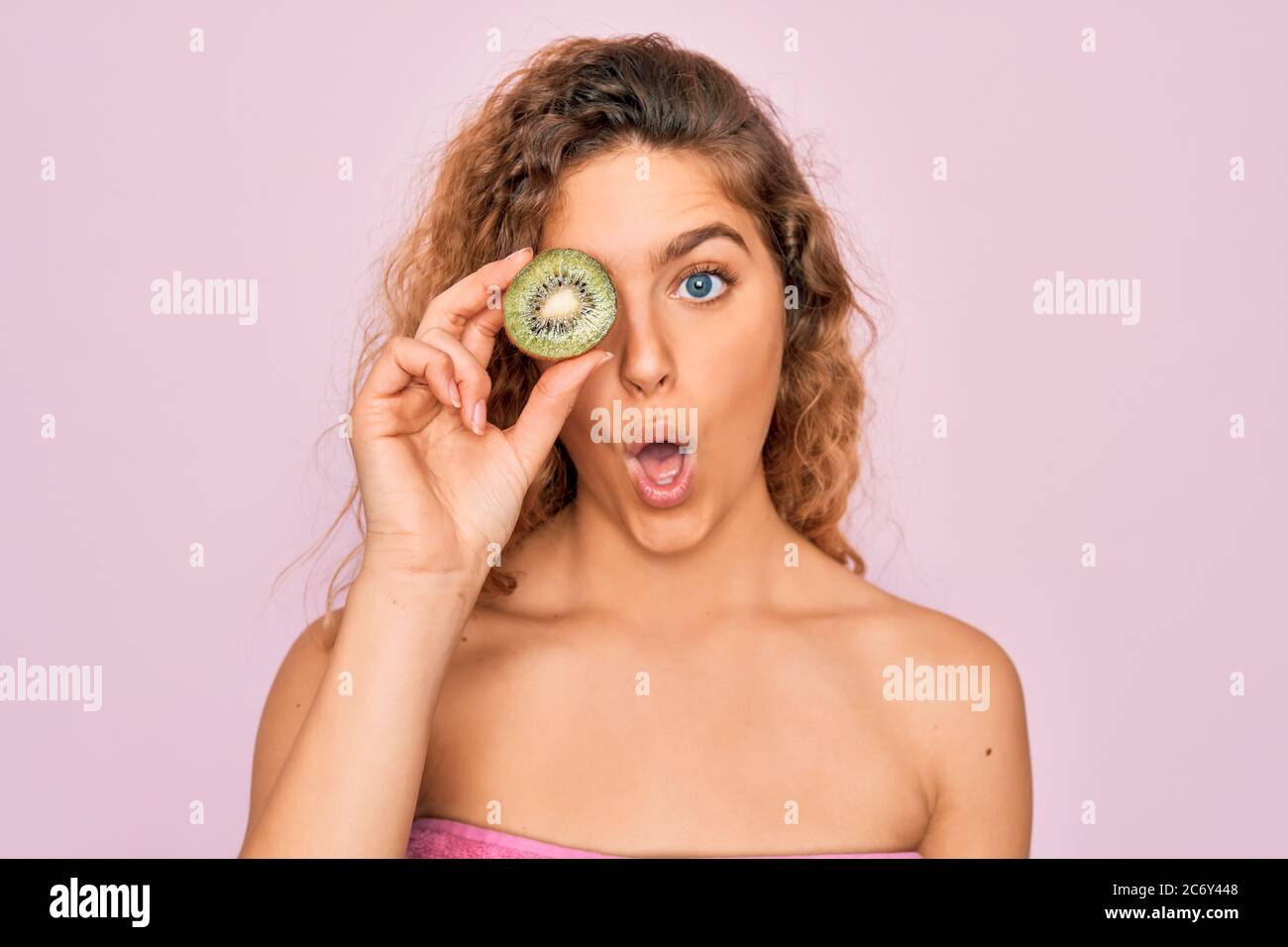 Woman in shower surprise bathroom hi-res stock photography and images ...