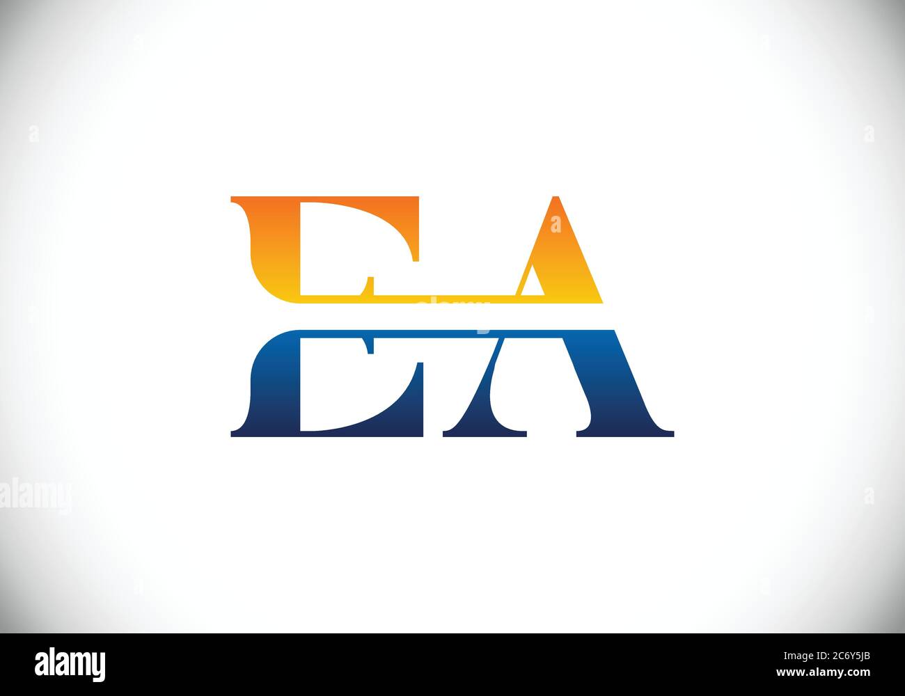 E A Initial Letter Logo design, Graphic Alphabet Symbol for Corporate ...