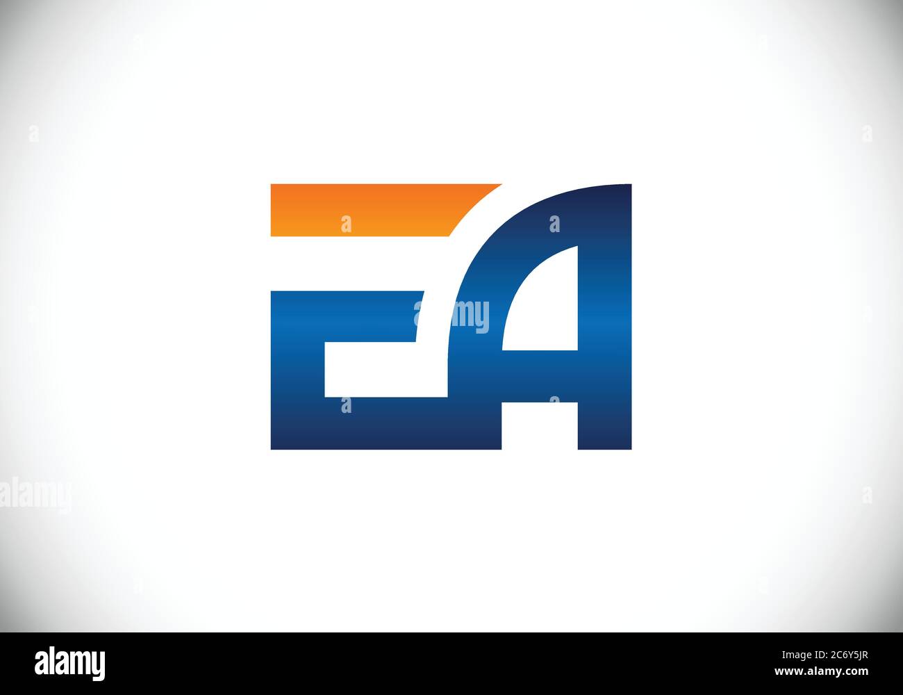 E A Initial Letter Logo design, Graphic Alphabet Symbol for Corporate ...