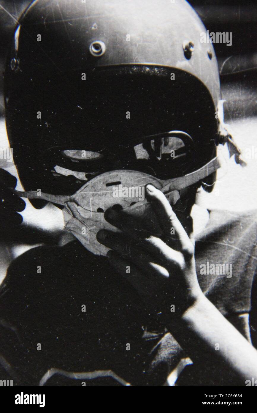 Fine 70s vintage black and white lifestyle photography of a boy wearing ...