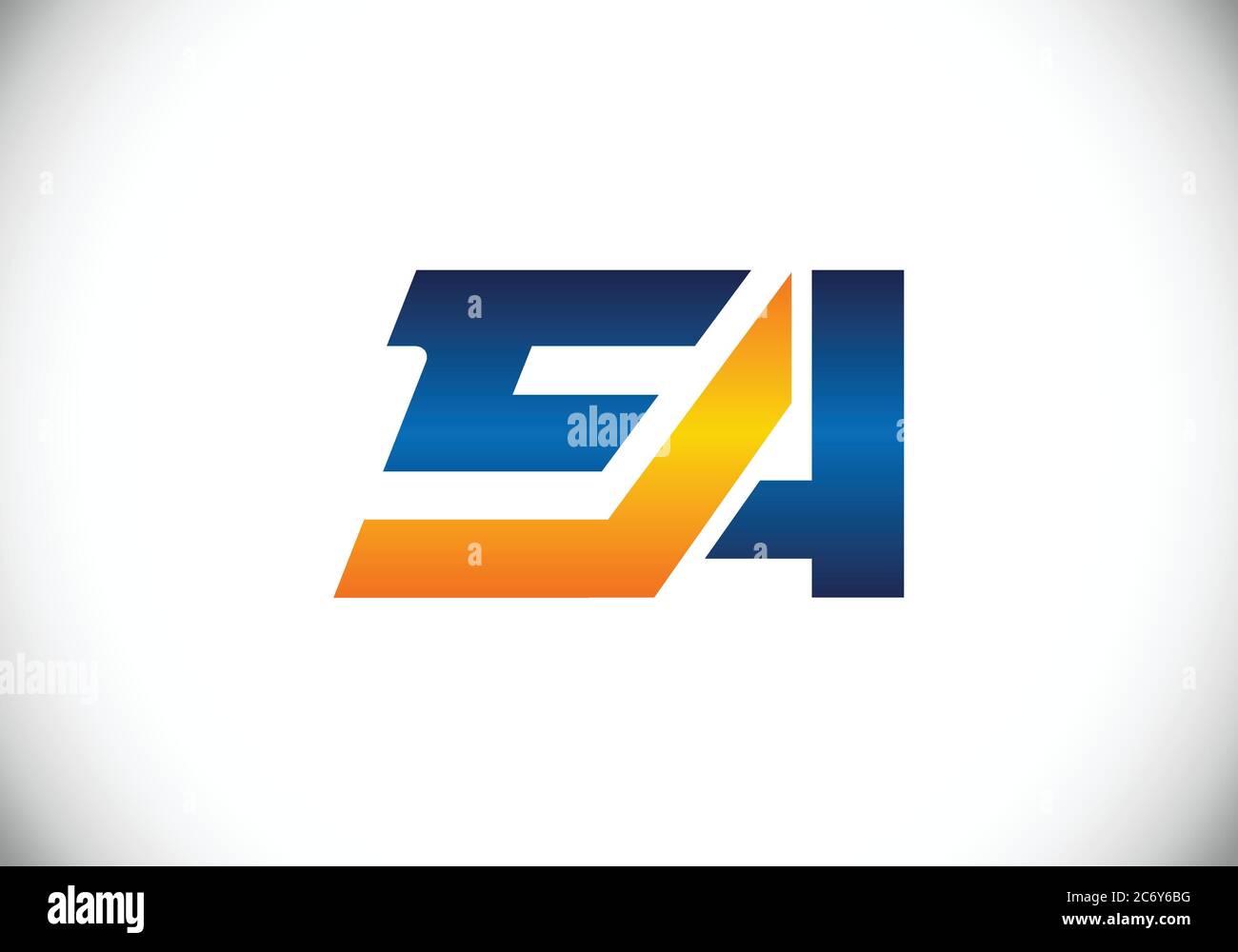 E A Initial Letter Logo design, Graphic Alphabet Symbol for Corporate ...