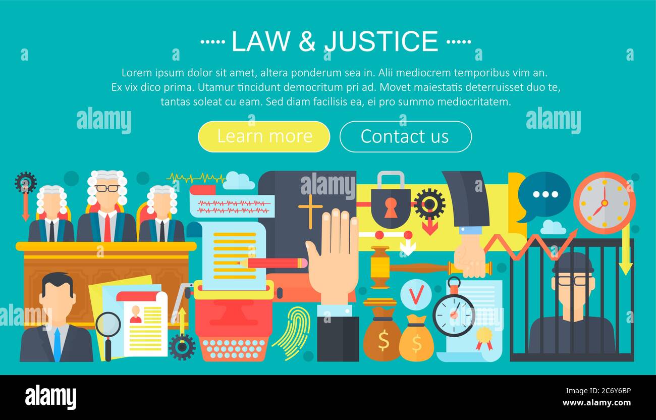 Law and justice design concept with prisoner, bible and court of law ...