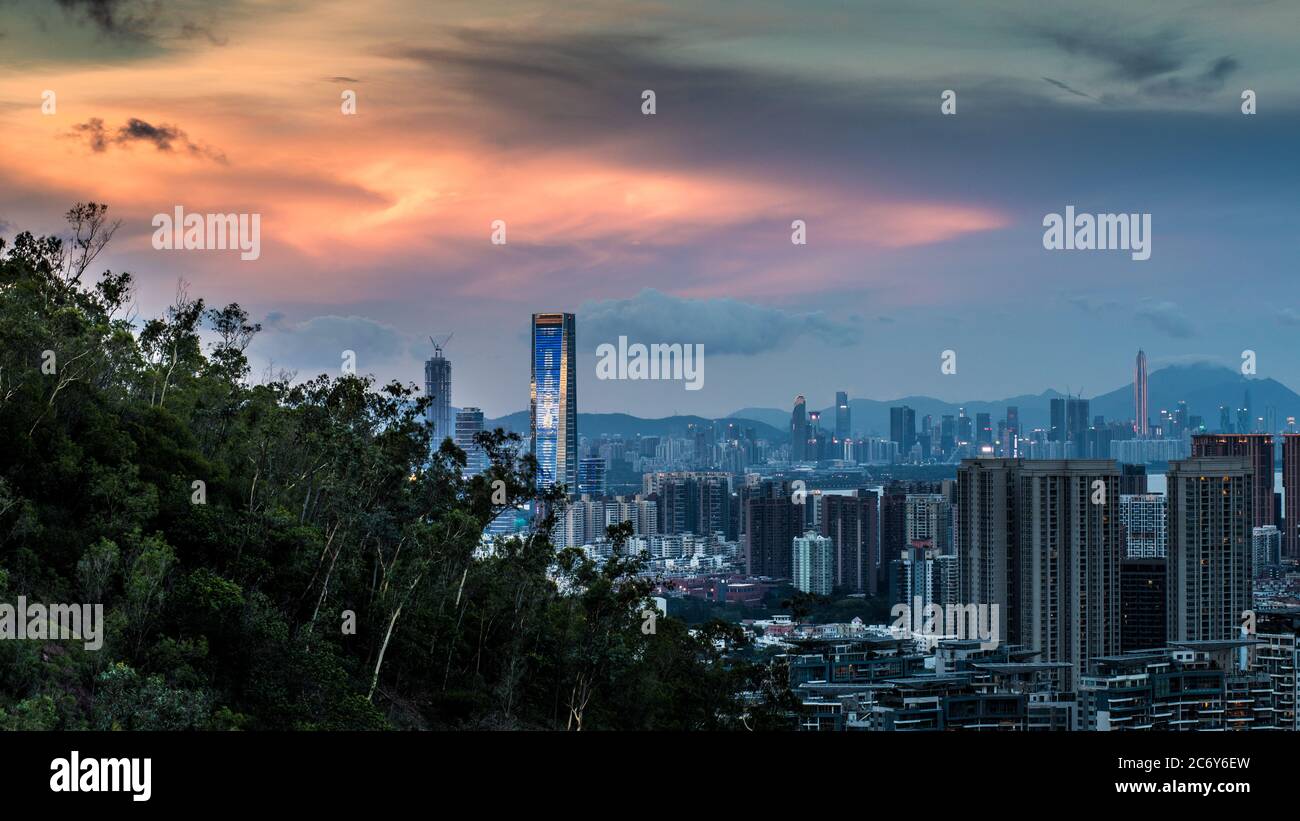 Shenzhen aerial 2020 hi-res stock photography and images - Alamy