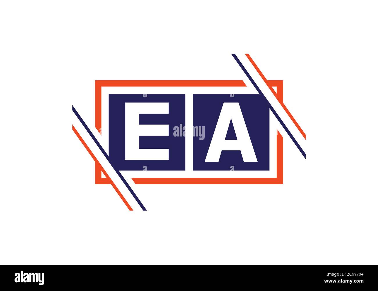 E A Initial Letter Logo design, Graphic Alphabet Symbol for Corporate ...