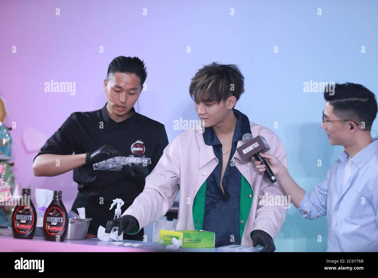 Chinese singer-songwriter, rapper, actor and model Huang Zitao, also ...