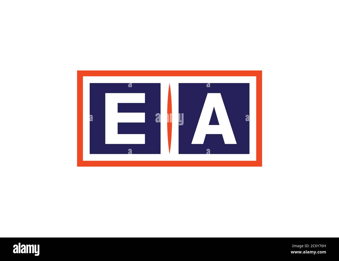 E A Initial Letter Logo design, Graphic Alphabet Symbol for Corporate ...