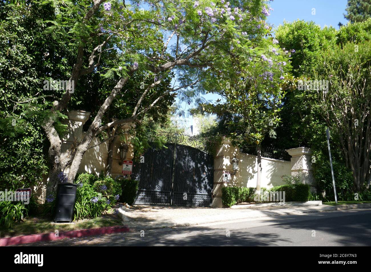 Beverly Hills, California, USA 12th July 2020 A general view of ...