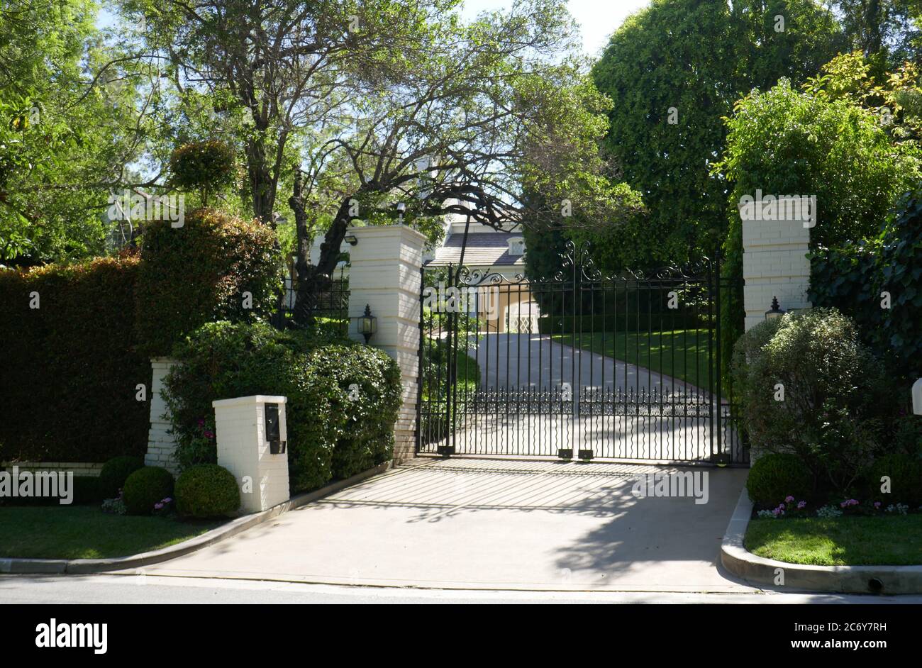 Beverly Hills, California, USA 12th July 2020 A general view of ...