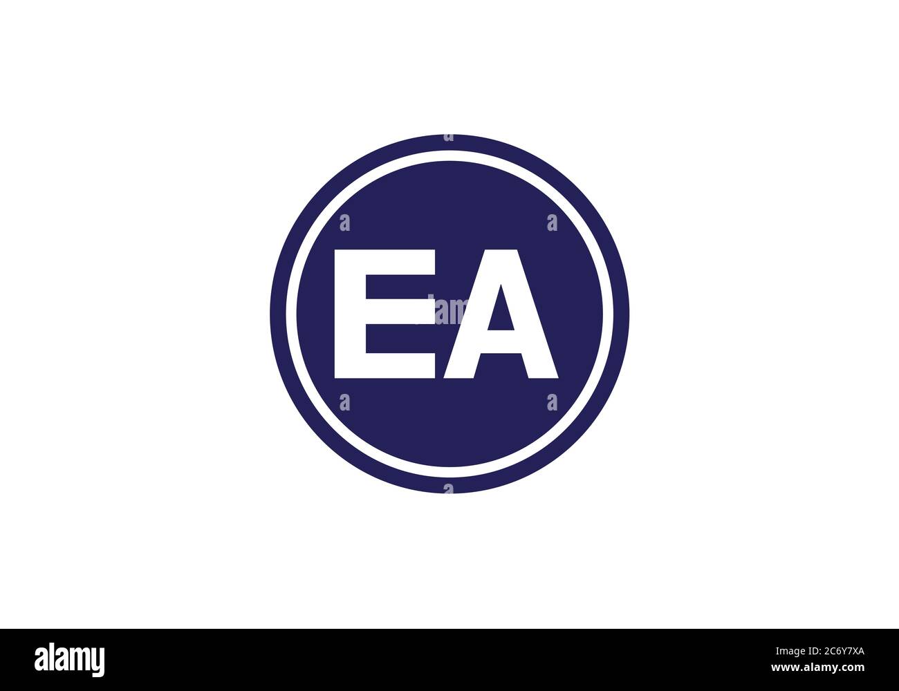 E A Initial Letter Logo design, Graphic Alphabet Symbol for Corporate ...