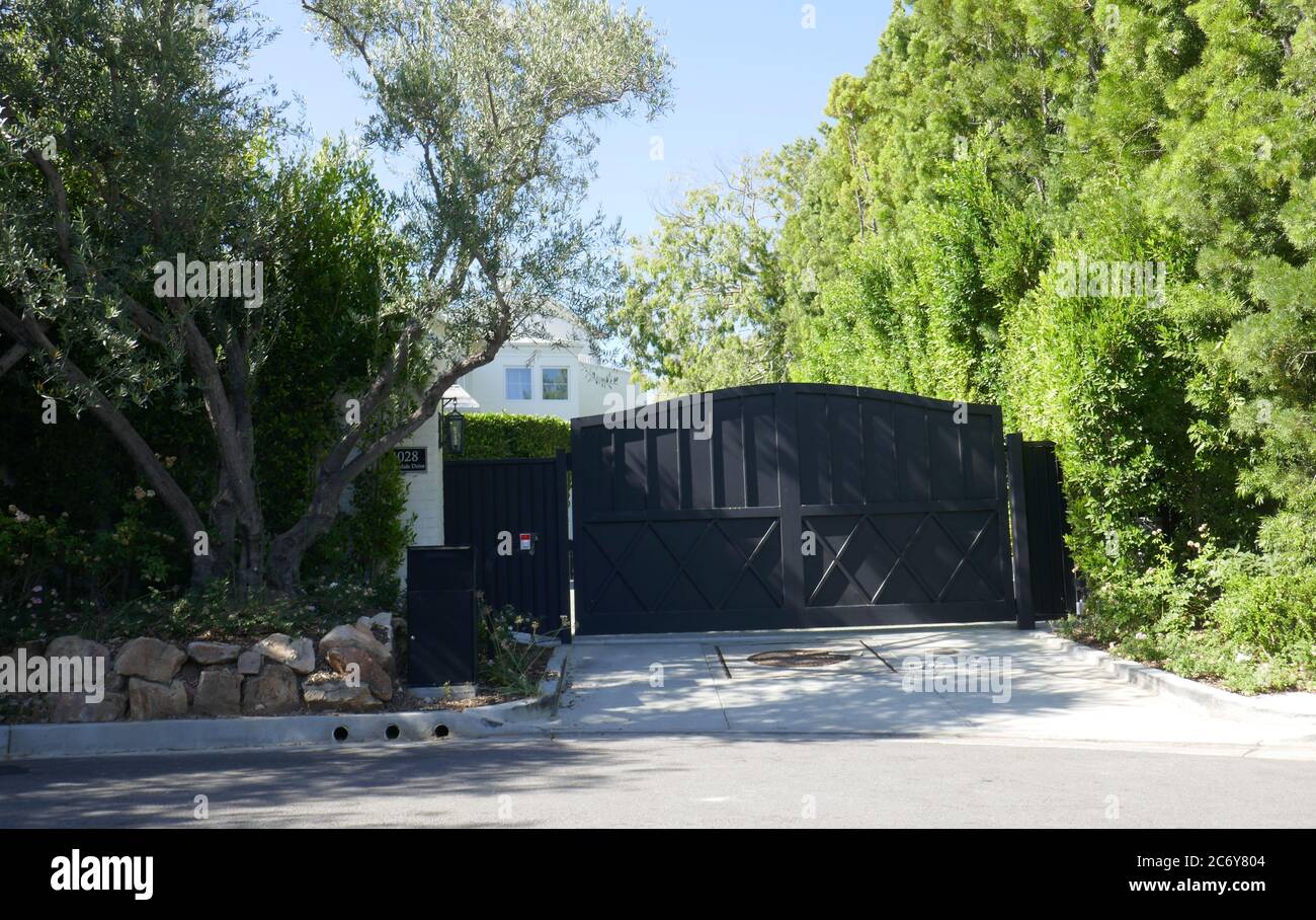 Beverly Hills, California, USA 12th July 2020 A general view of ...