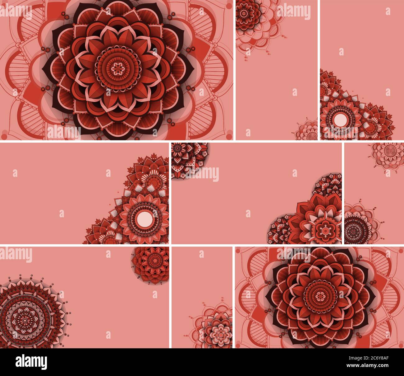 Beautiful mandala design background illustration Stock Vector Image ...